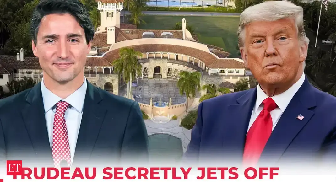 Justin Trudeau meets Donald Trump after US President-elect's tariff ...