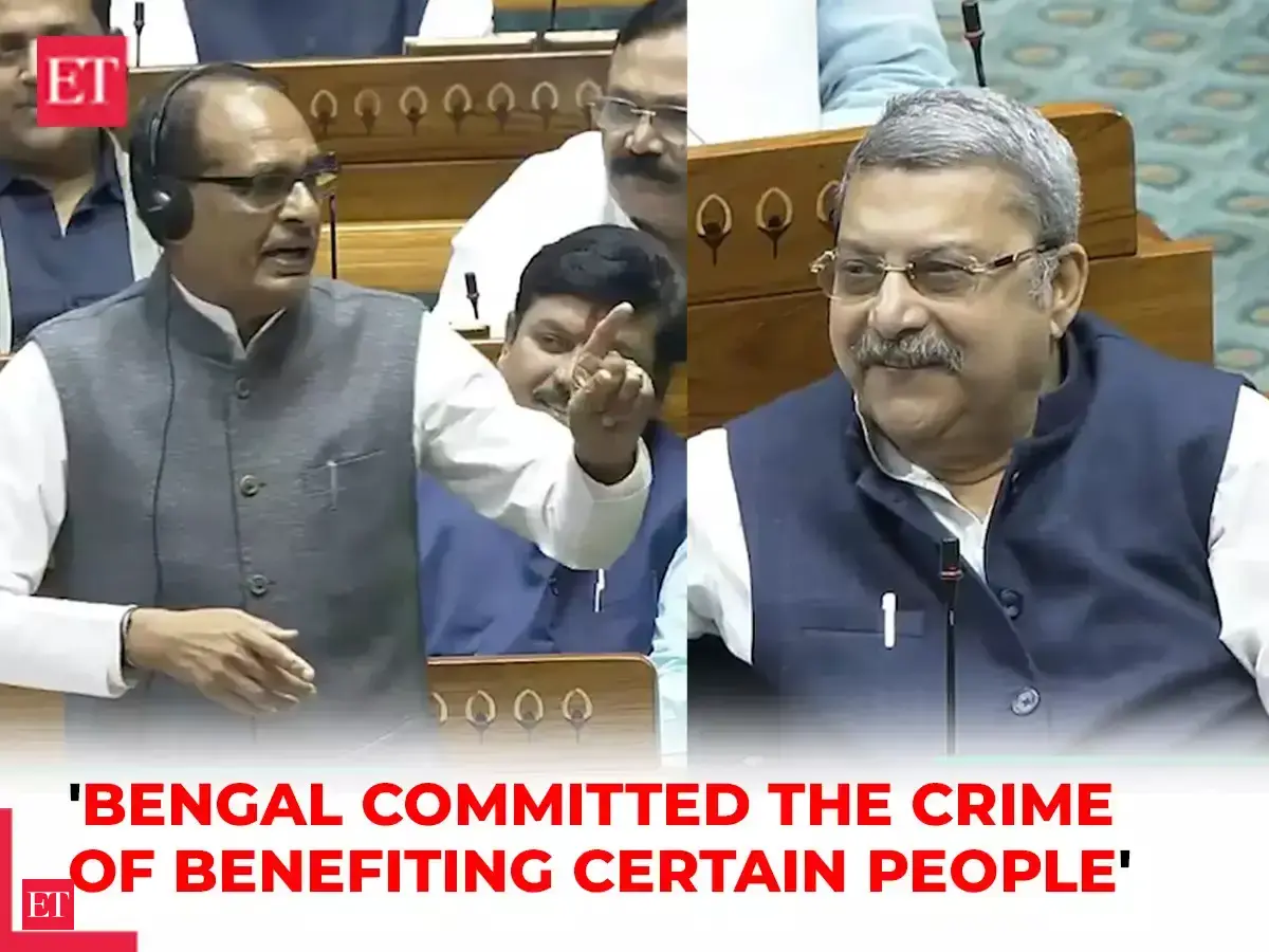 Shivraj Singh to Kalyan Bannerjee in LS: Bengal has committed the crime ...