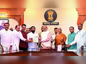 Mahayuti stakes claim to form govt, Fadnavis to return as CM - The Economic Times