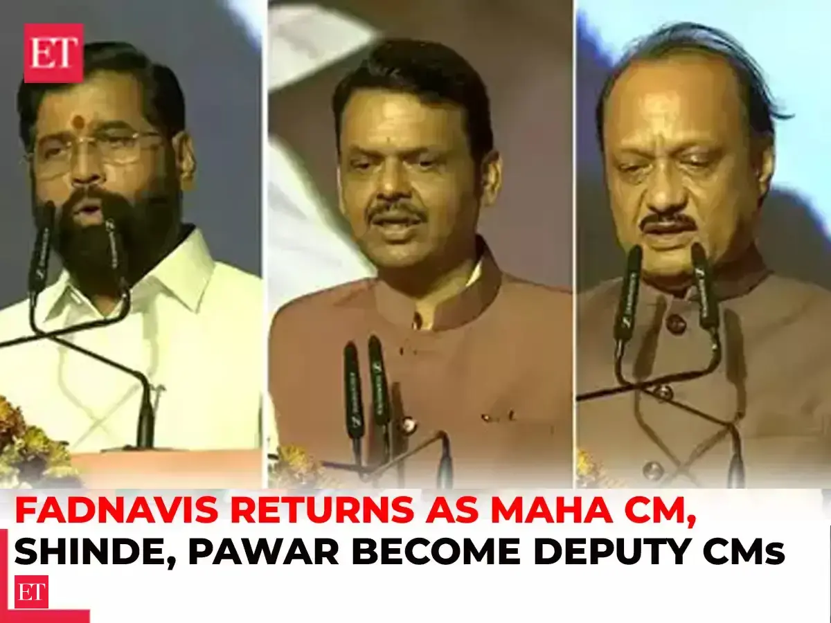 Devendra Fadnavis returns as Maharashtra CM for 3rd time, Eknath Shinde ...