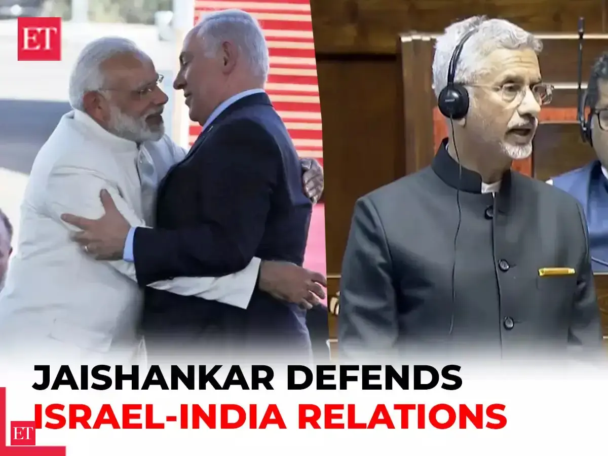 "Israel stood by us": S. Jaishankar counters opposition on India’s Gaza ...