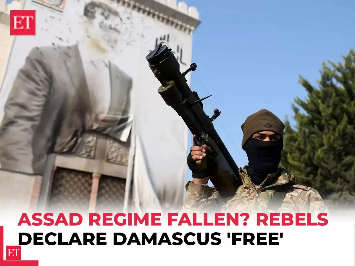 Syria War: Assad regime has fallen? Rebels declare Damascus 'free' as ...