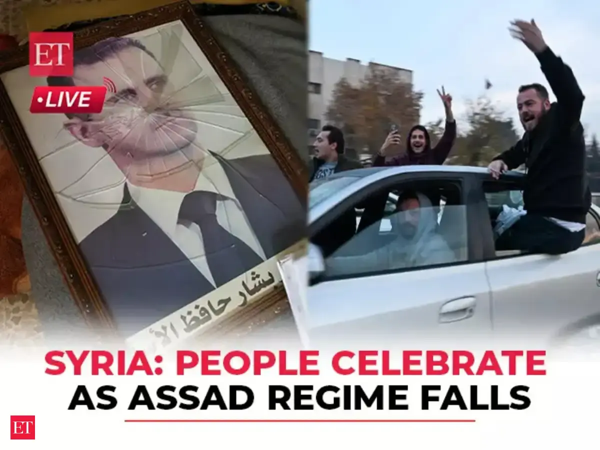 LIVE | Syria War: People celebrate as Assad regime falls; Rebels take ...