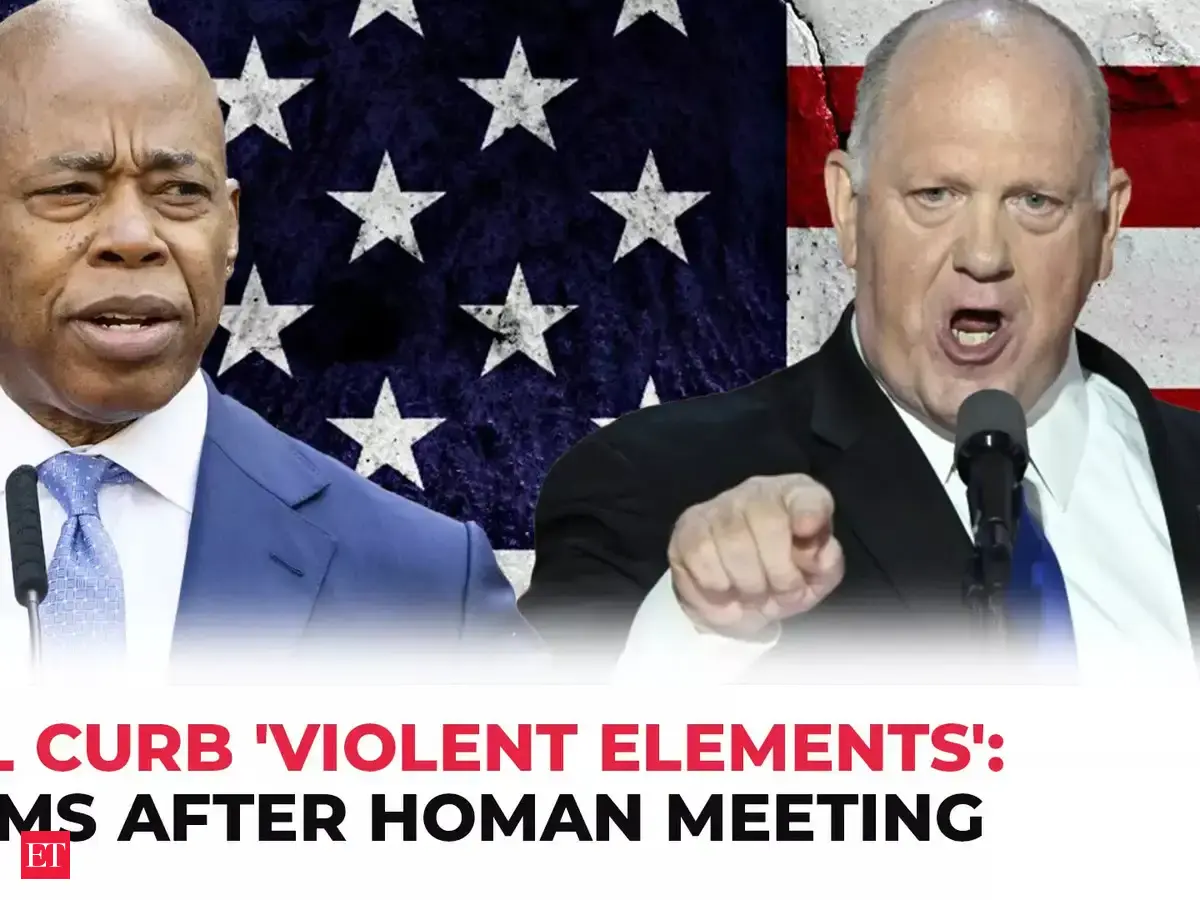 NYC Mayor Eric Adams after meeting Border Czar Homan: 'Tough times call ...