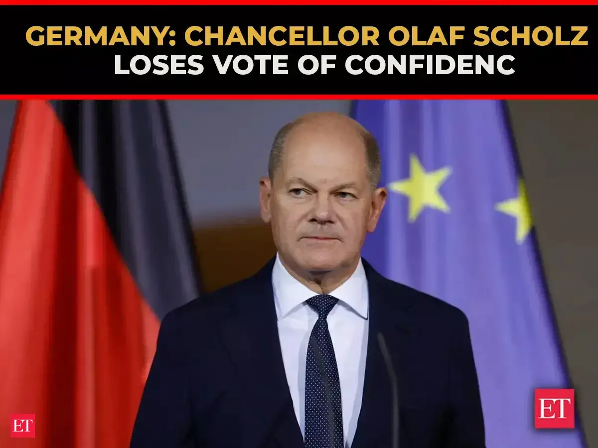 German Government Collapses: Chancellor Olaf Scholz loses confidence ...