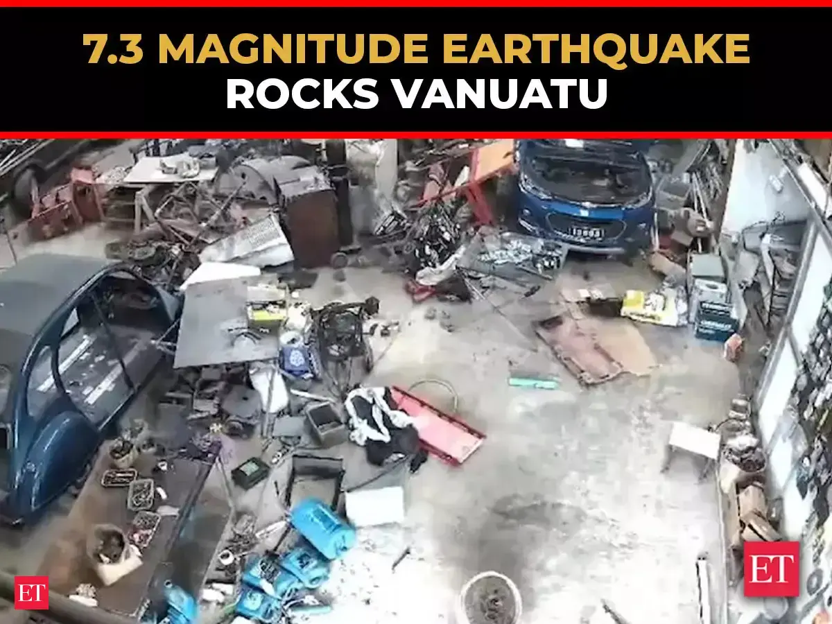 Caught on cam: 7.3 magnitude quake hits island nation Vanuatu, causing ...