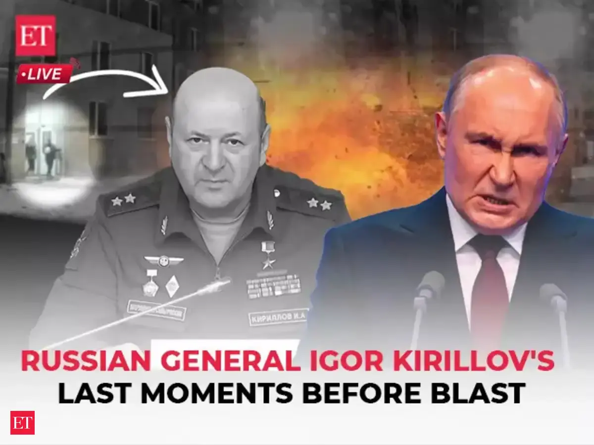 LIVE | Russian general Igor Kirillov's last moments caught on cam ...