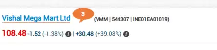 Vishal Mega Mart Share Price Live: Vishal Mega Mart shares debut with ...