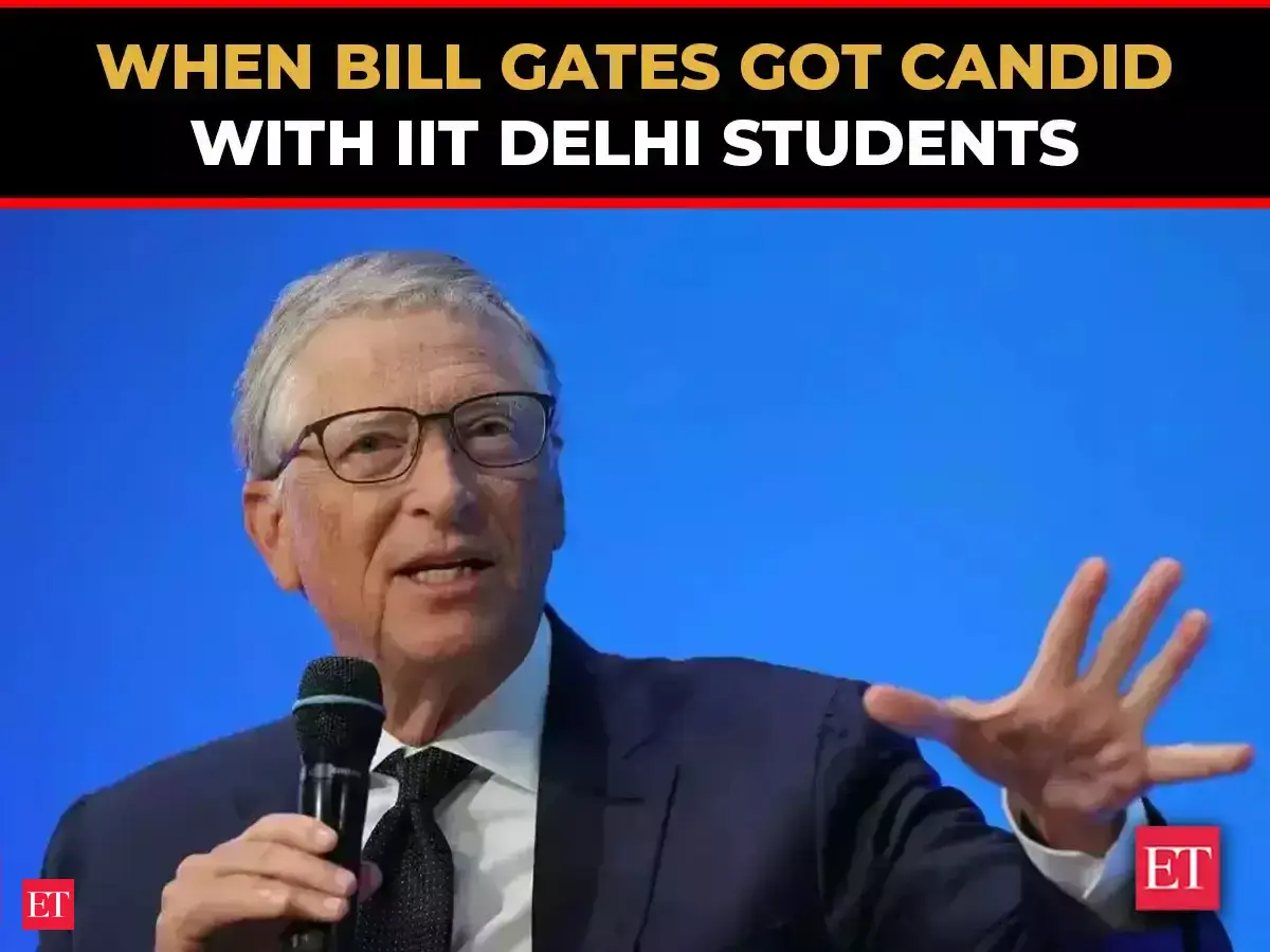 Bill Gates: Bill Gates in India: When Microsoft founder got candid with ...