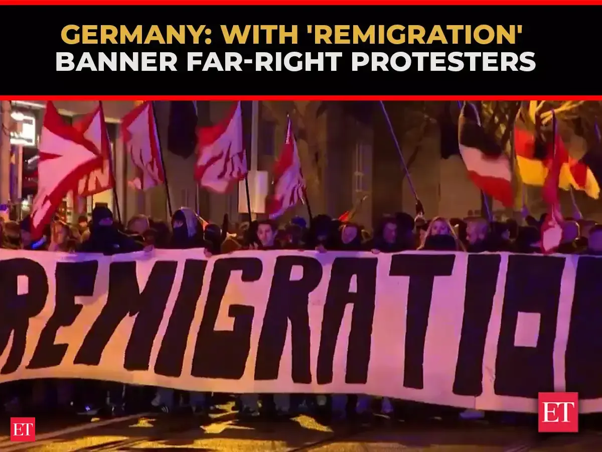 Germany: With 'Remigration' banner Far-right protesters take street in ...