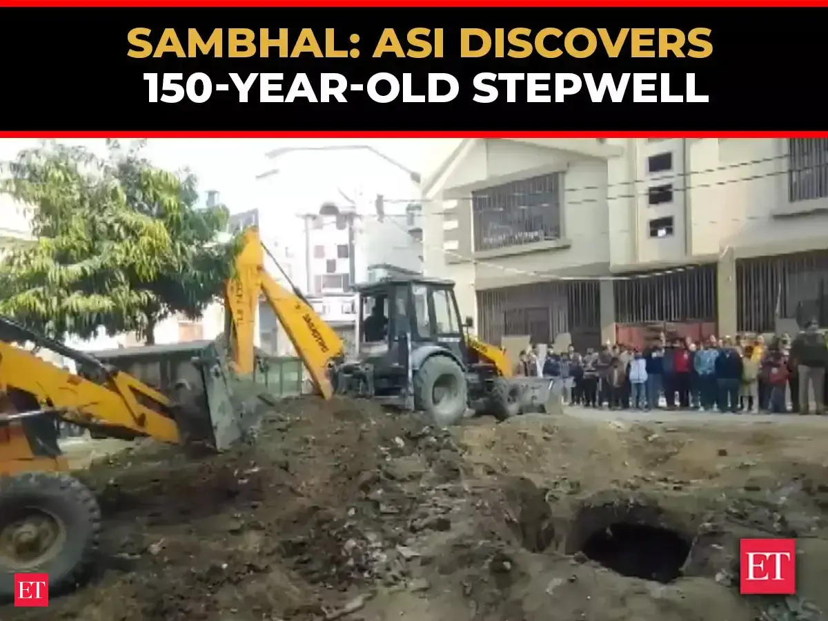 Sambhal: After temple, ASI excavation team discovers 150-year-old ...
