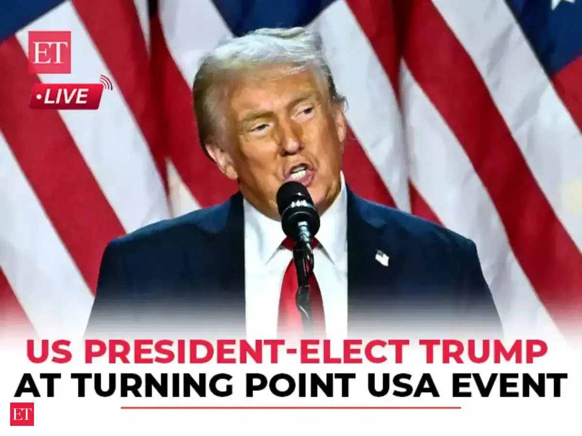 LIVE | US President-elect Donald Trump delivers remarks at Turning ...
