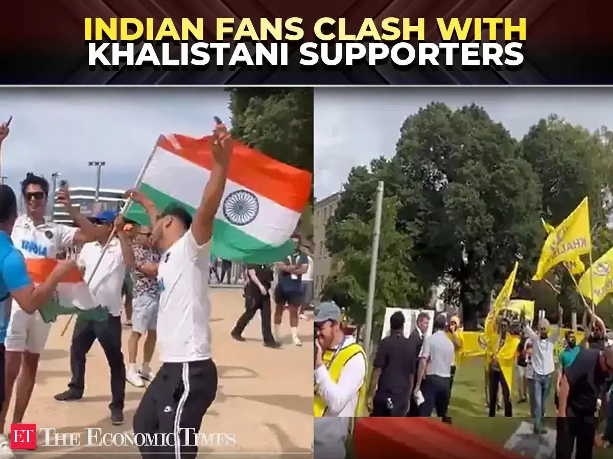 Aus Vs Ind Boxing Day Test match: Indian fans clash with Khalistani ...