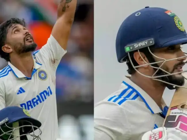 Nitish Kumar Reddy recreates iconic Baahubali pose after he scores his ...