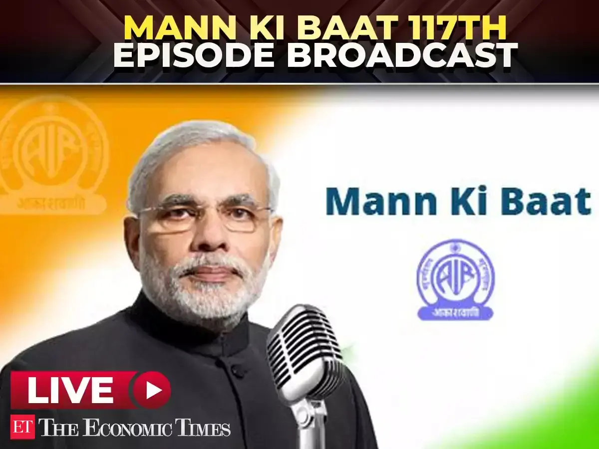 LIVE | PM Modi: Mann Ki Baat 117th Episode Broadcast - The Economic ...