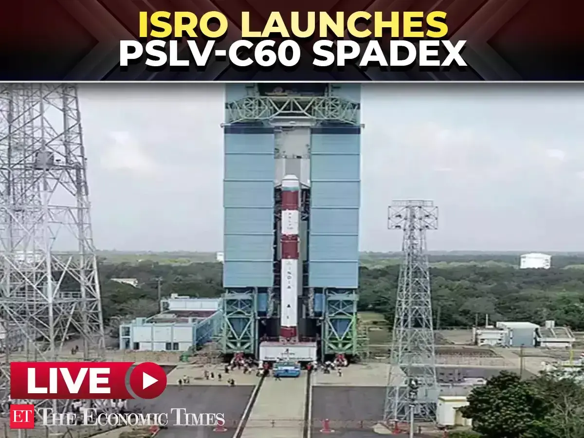 ISRO: LIVE: ISRO launches PSLV rocket carrying SpaDeX spacecraft from ...