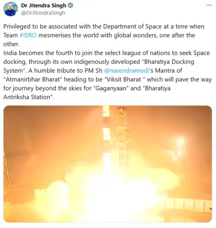 News Highlights: ISRO successfully launches SpaDeX mission from Satish ...