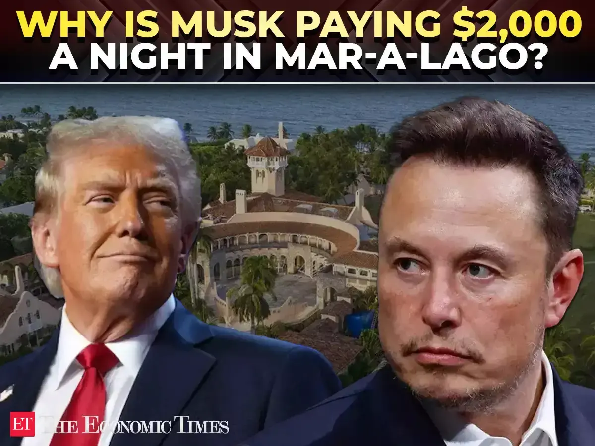 elon musk: Elon Musk paying $2,000 a night to stay close to Donald ...