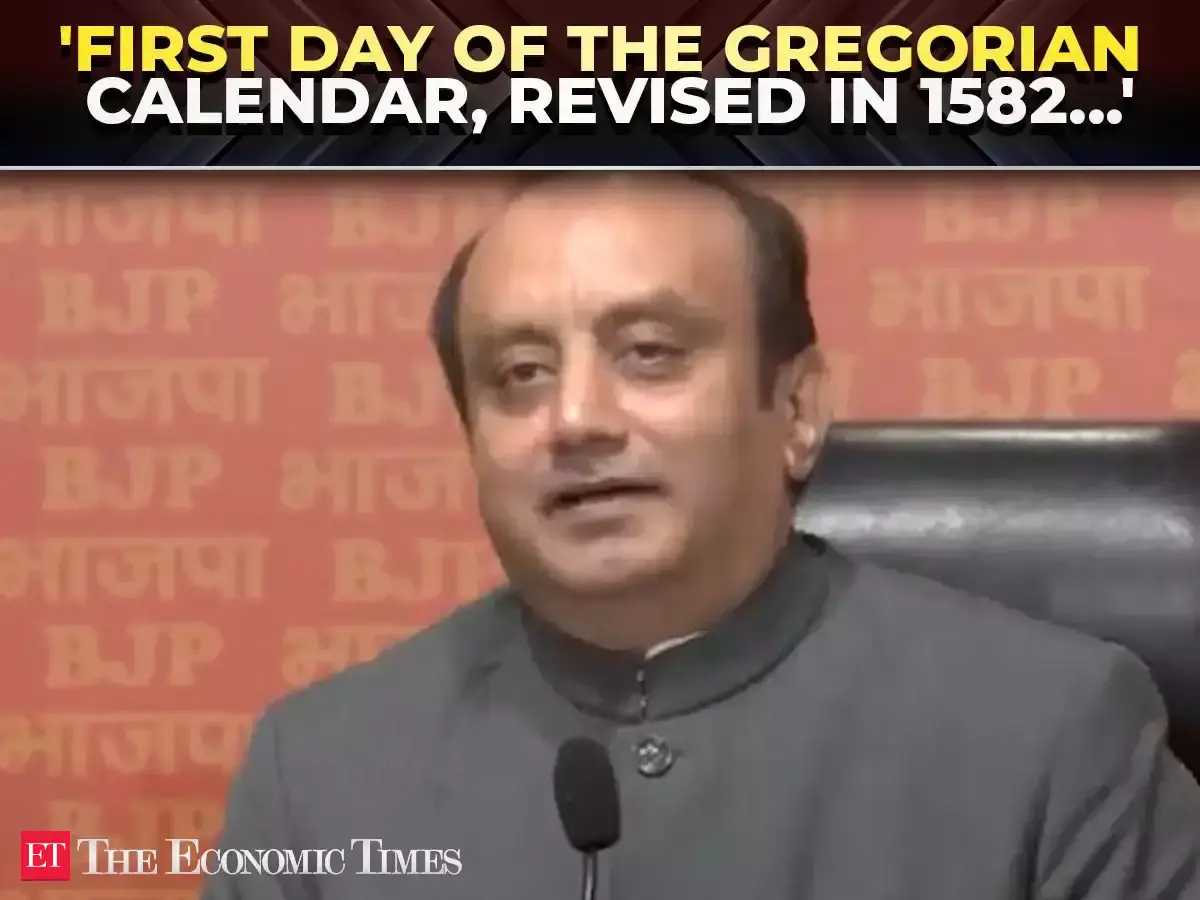 BJP MP Sudhanshu Trivedi rings in 2025 with ‘unique’ New Year wish ...