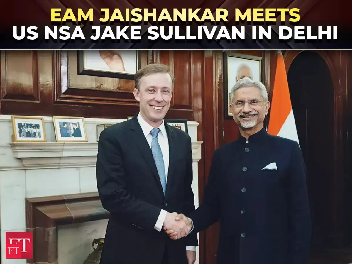 'Personal contribution…': Jaishankar meets NSA Sullivan, praises him ...