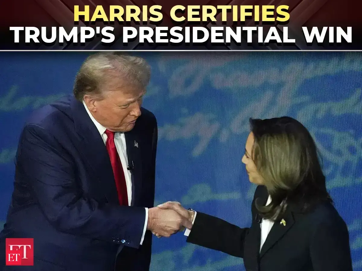 kamala harris: Kamala Harris formally announces Donald Trump's 2024 ...
