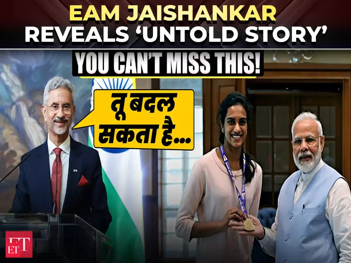 What did PM Modi tell PV Sindhu? EAM Jaishankar reveals ‘untold story ...