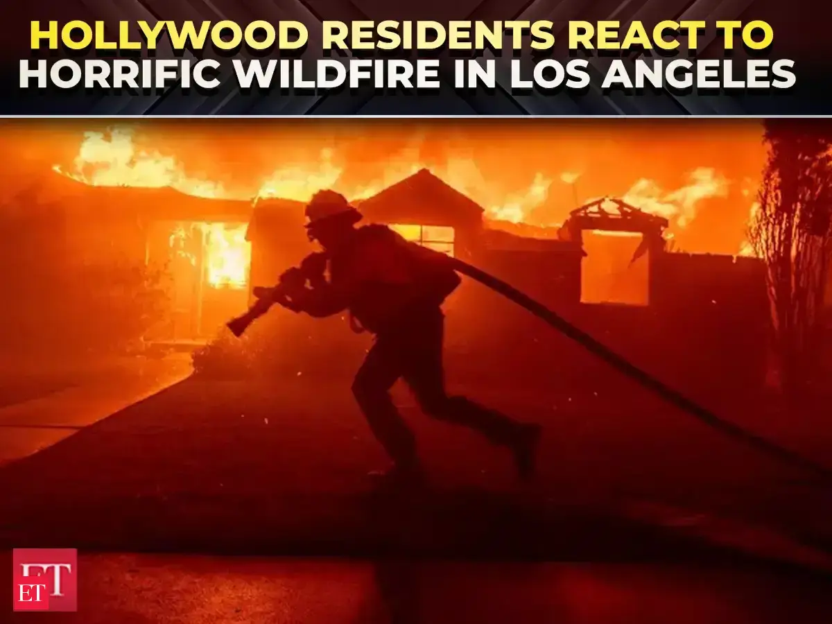 Los Angeles fire: 'People losing everything…' Hollywood residents react ...