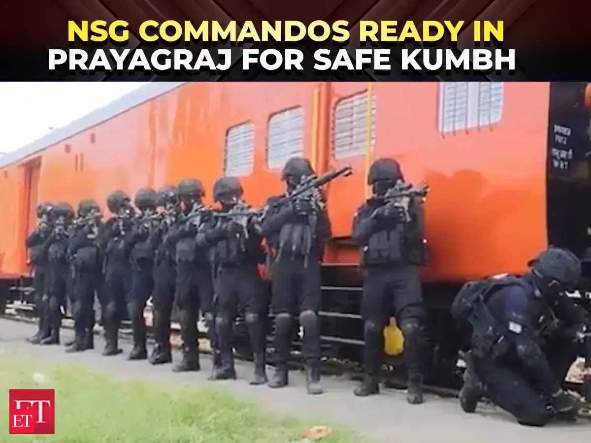 Maha Kumbh 2025: Equipped with modern weapons, NSG commandos ready in ...