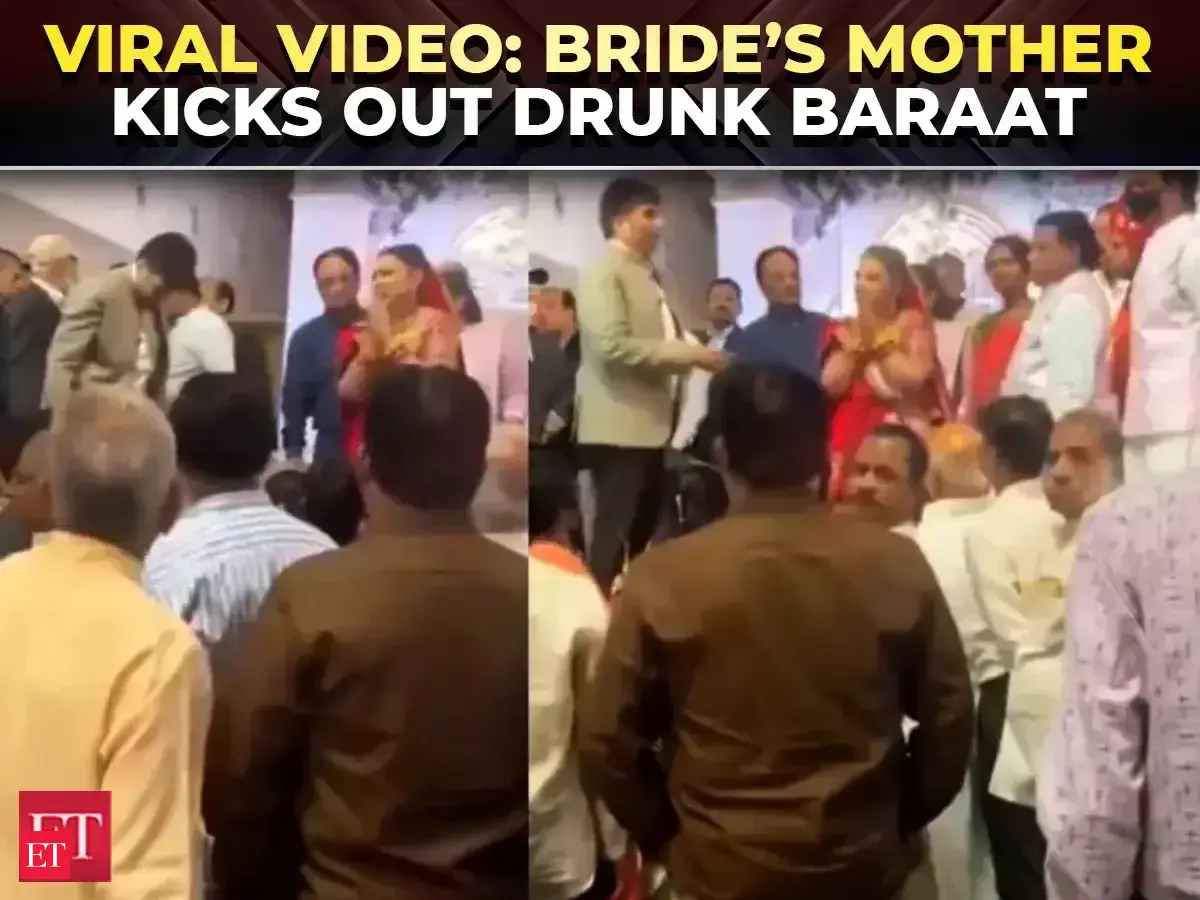 Viral Wedding Video: Bride’s mother sends drunk baraat back after groom ...
