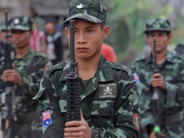 Karen National Union soldiers - February 02, 2012 | The Economic Times