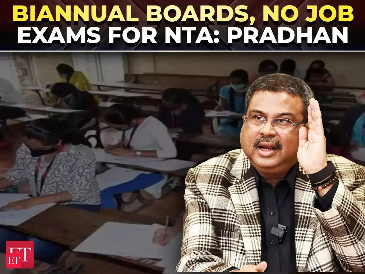 NTA to focus on entrance exams; Boards to be held twice a year ...