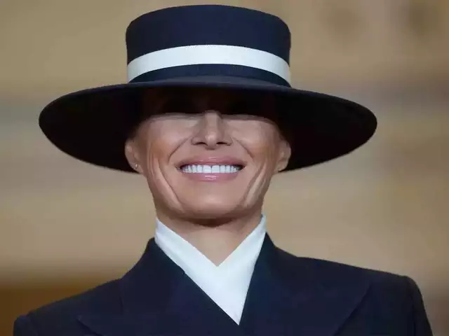 A hat that hid more than it showed - Melania Trump's inaugural style ...