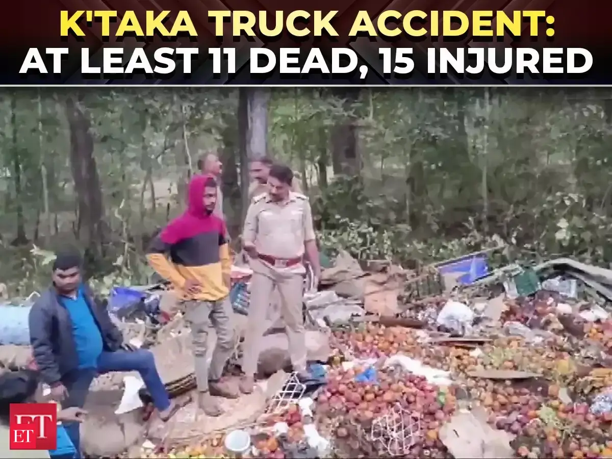 Karwar mishap: At least 11 dead, 15 injured in Karnataka truck accident ...