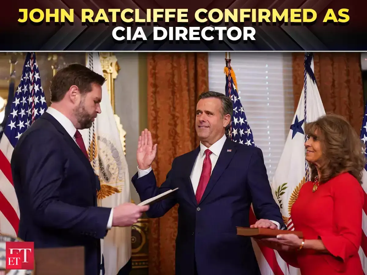 John Ratcliffe becomes CIA Director after Senate approval, sworn in by ...