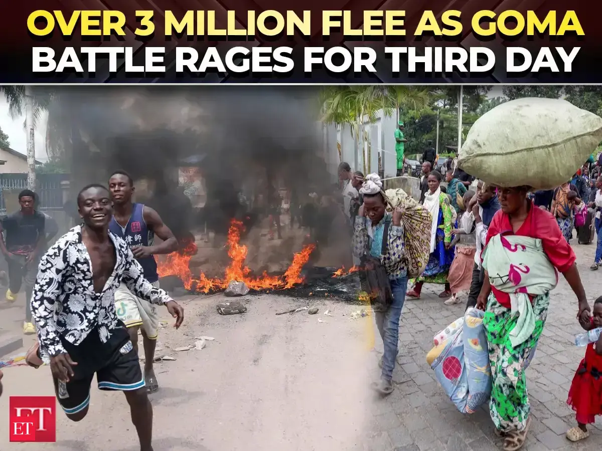 Goma Under Siege: Rwanda-backed M23 rebels clash with DRC Forces; over ...