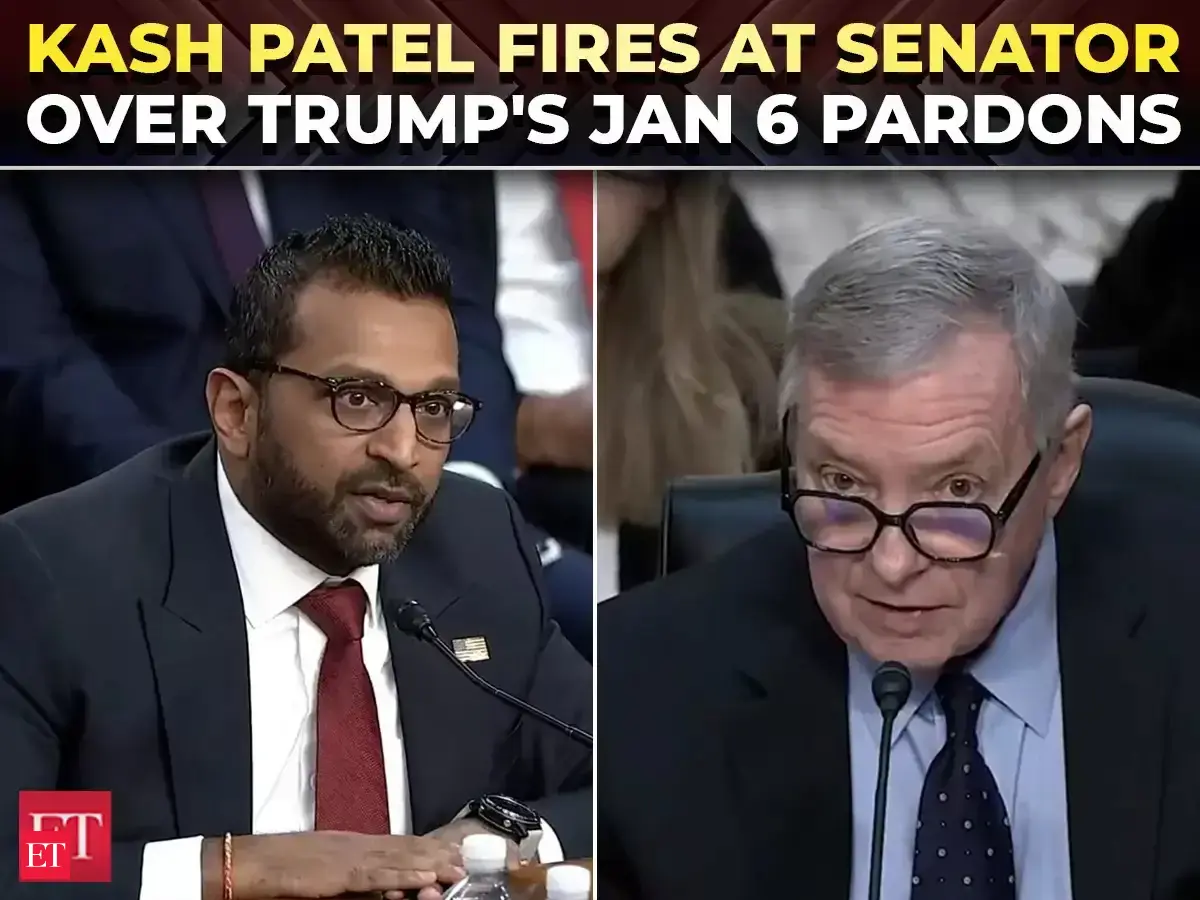 'Is America safe under Trump?': Sen. Durbin vs Kash Patel’s fiery ...