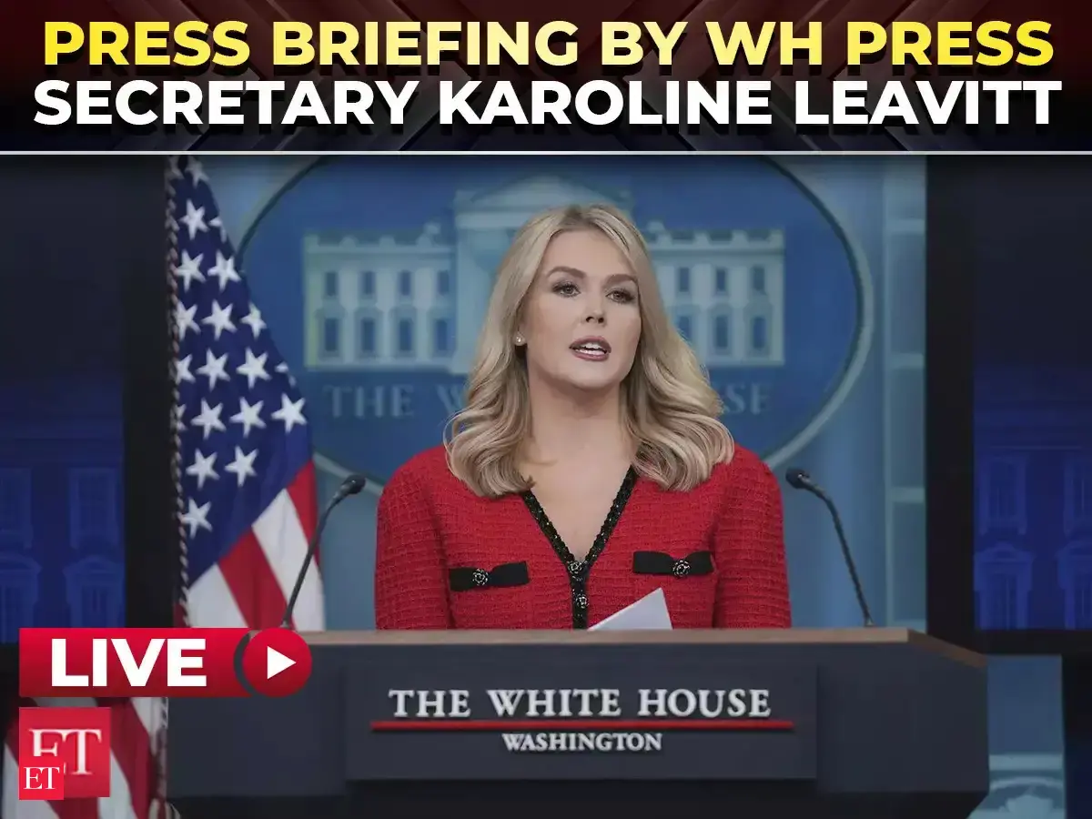 LIVE: Press Briefing by White House Press Secretary Karoline Leavitt ...