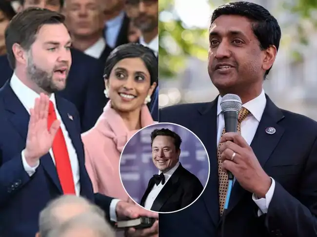 JD Vance and Ro Khanna wage a tweet war over Elon Musk's poll to rehire ...