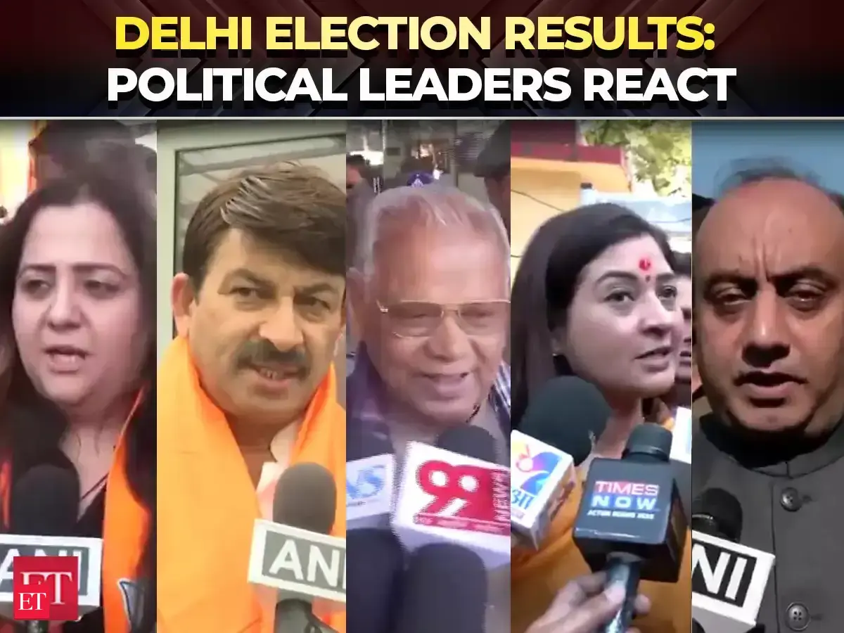 Delhi Election Results: Massive lead for BJP in early trends; here is ...