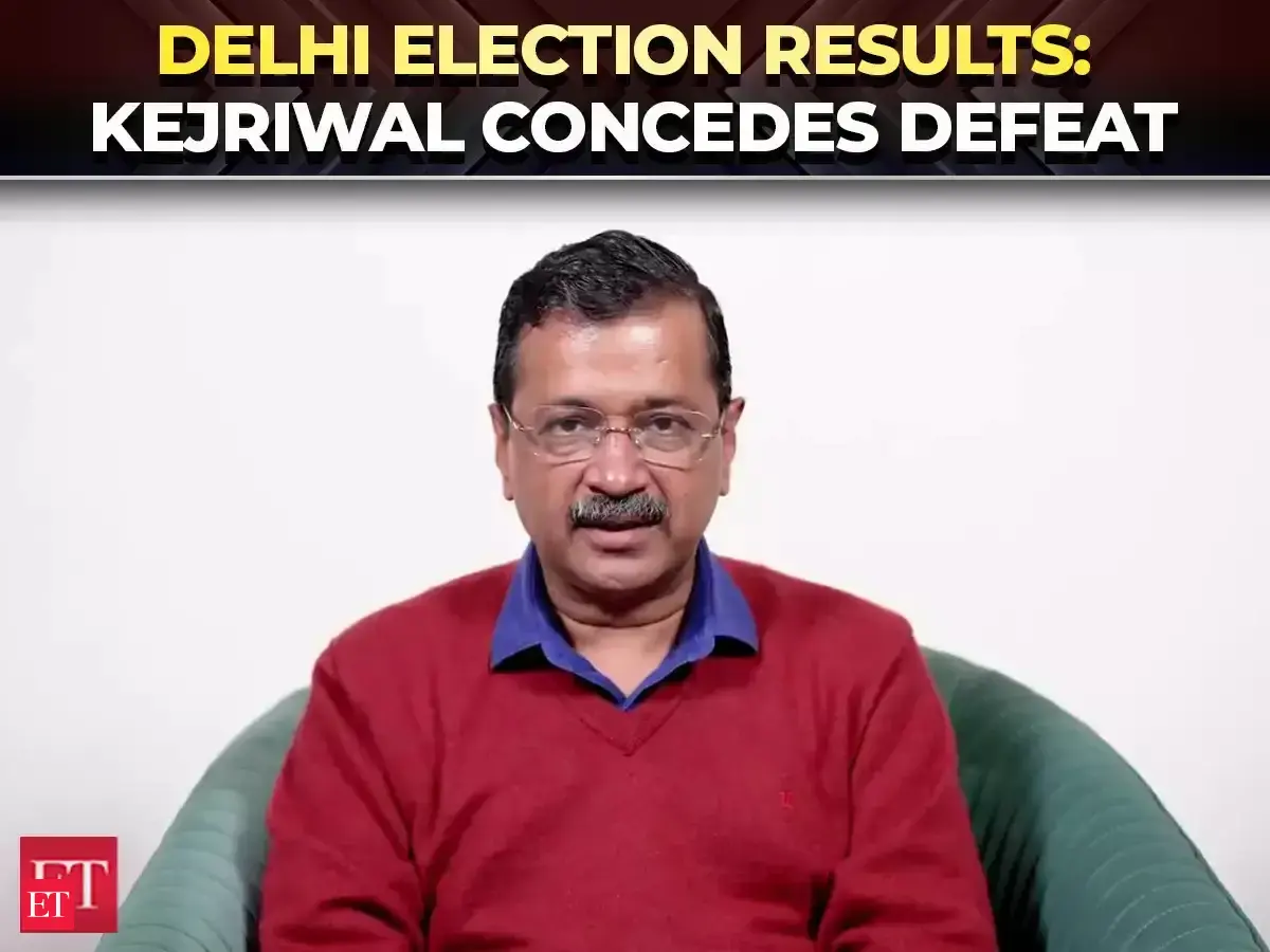 Delhi Election Results 2025: Arvind Kejriwal concedes defeat ...