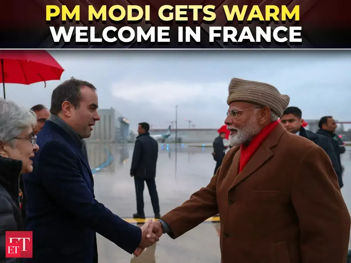 PM Modi arrives in France, gets warm welcome; to attend AI summit and ...
