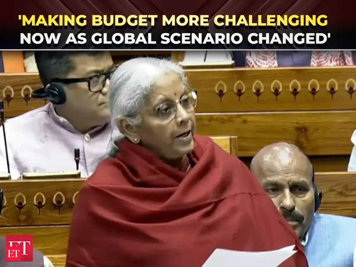 Making Budget more challenging now as global scenario changed 180 ...