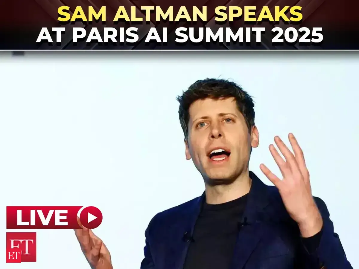 sam altman: LIVE | OpenAI CEO Sam Altman speaks at Paris AI Summit 2025 ...
