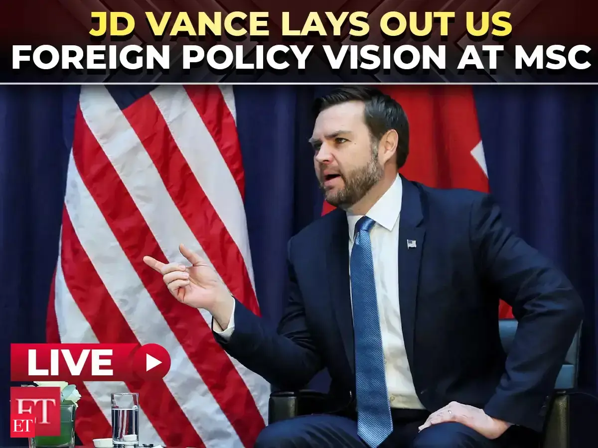Live | JD Vance lays out US foreign policy vision at Munich Security ...