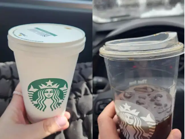 Starbucks' new compostable cup design sparks outrage: Why is the ...