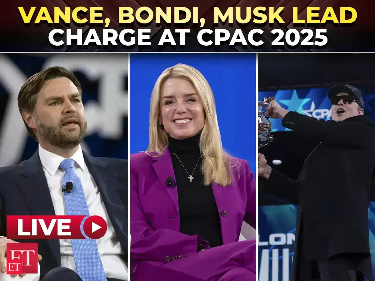 Elon Musk: CPAC 2025 kicks off with Vance, Musk and Pam Bondi setting ...