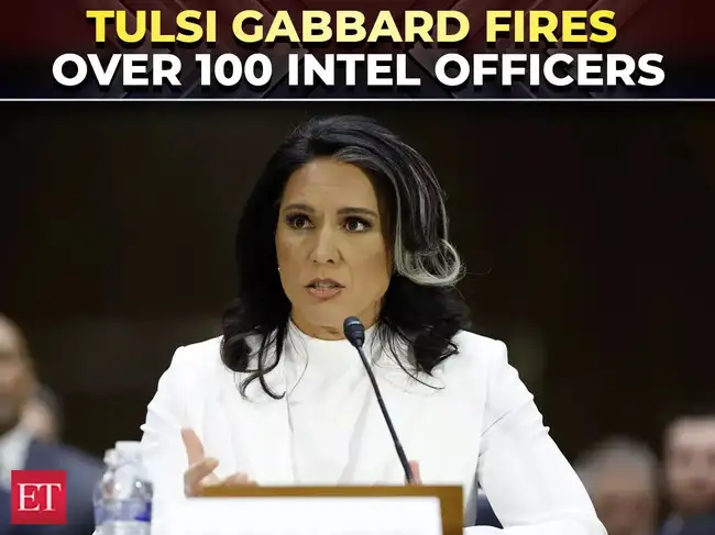 100 intelligence officers fired: Tulsi Gabbard fires more than 100 US intelligence officers over ...