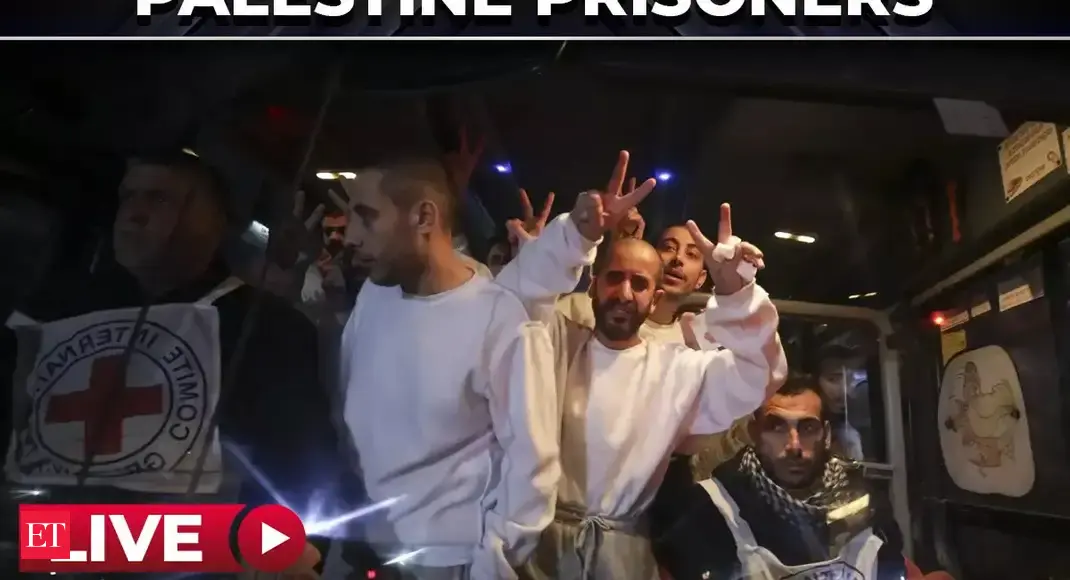 Israel frees 600 Palestinian prisoners after Hamas returns 4 deceased hostages - The Economic ...