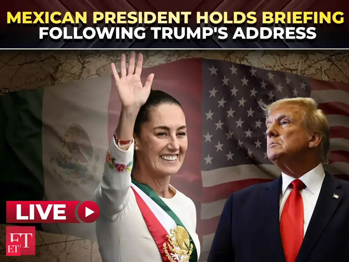 LIVE | Mexican President Claudia holds briefing following Trump's ...