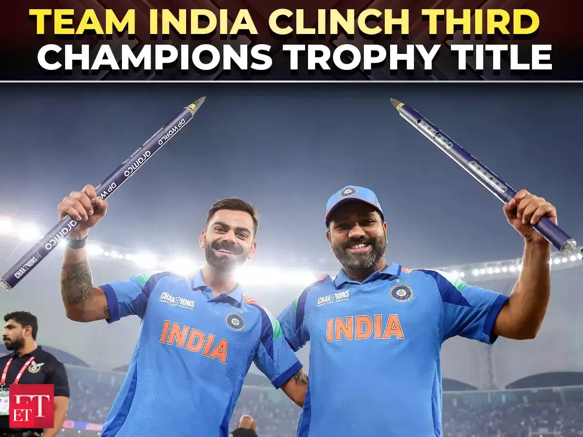 Champions Trophy 2025: Team India clinch third title after Rohit Sharma ...